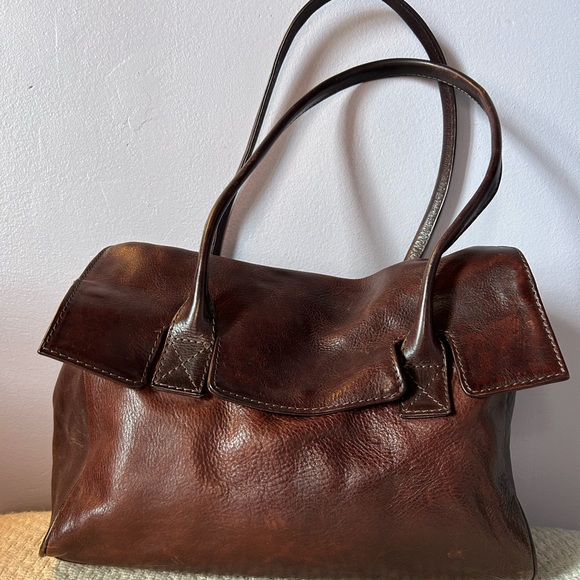 Bags | Vintage Genuine Leather Cowboys Messenger Bag | Poshmark